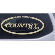 Club Car Decal