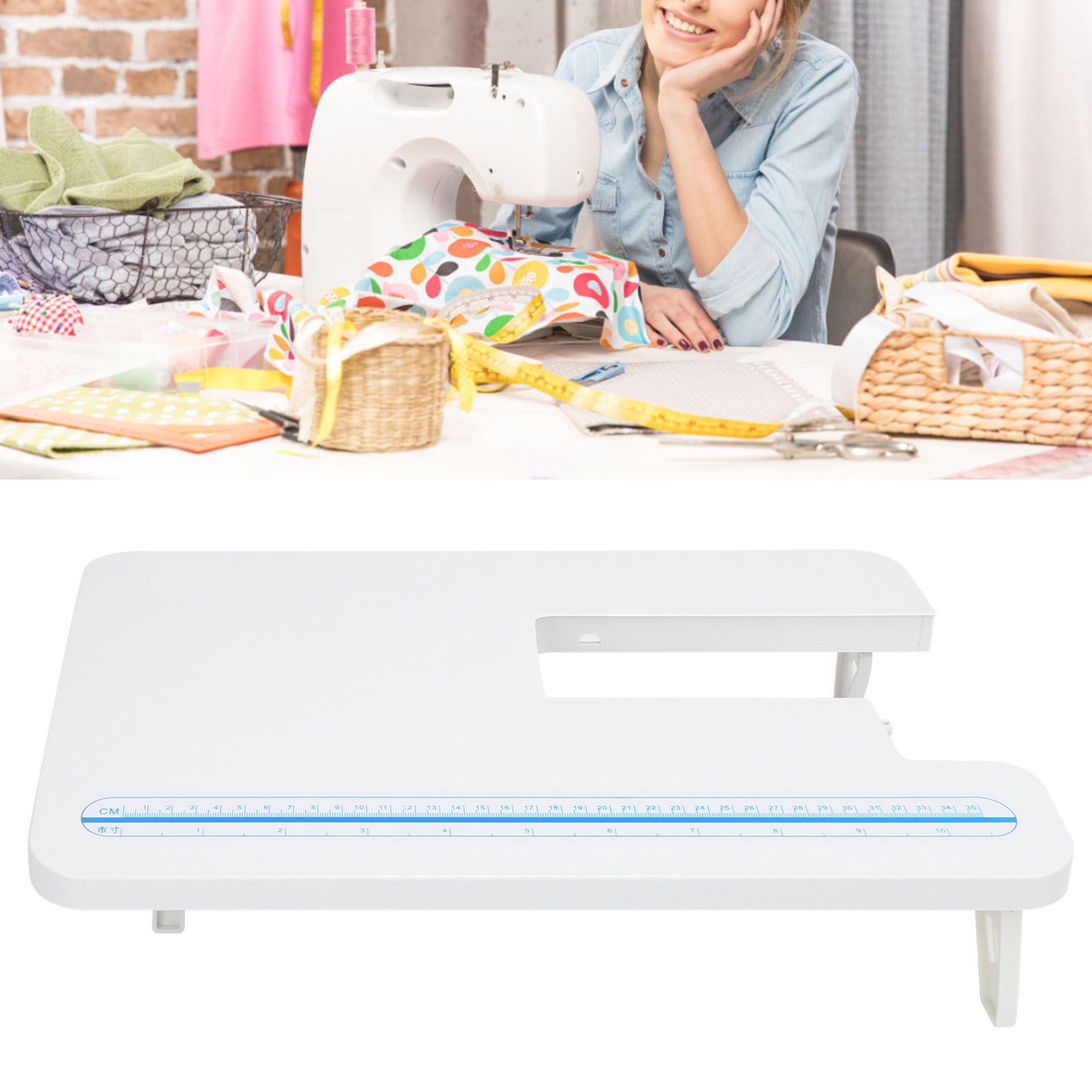 Buy Mgaxyff Sewing Machine Table Increase Working Space Stability ...