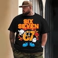 Big and Tall T Shirts Men Graphic Tee Shirt Short Sleeve Plus Size 7XLT ...