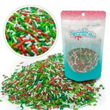 Mistletoe Magic Sprinkle Mix - 8 oz Resealable Stand Up Candy Bag ...