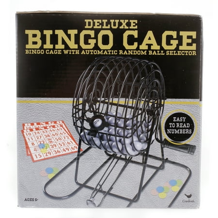 Deluxe Metal Bingo Cage Set - Walmart.com