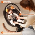Babyeap Baby Swing for Infants, Electric Swing with 5 Swing Speeds and ...