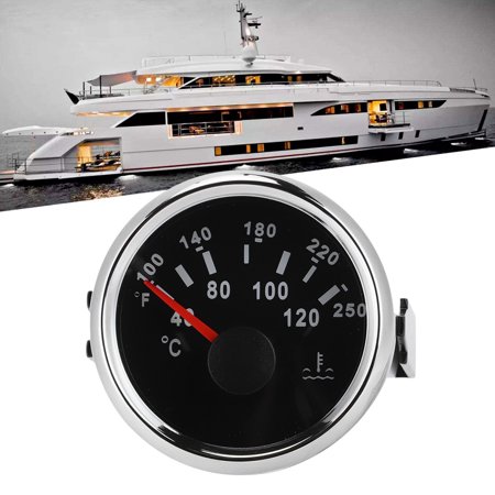 Marine Engine Water Temperature Gauge, Ultra-low Power Consumption ...
