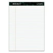 TOPS Docket Gold Lined Paper Writing Pads, 8-1/2 x 11-3/4, Legal Rule ...