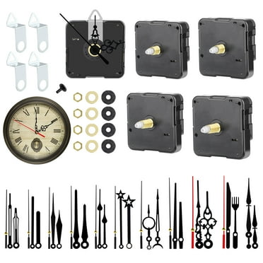 6pcs Clock Movement Mechanism Kit, TSV DIY Wall Quartz Clock Movement ...