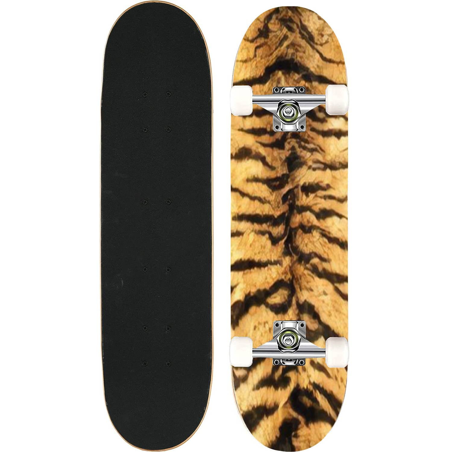 black stripes tiger pelt real fur texture animal Outdoor Street Sports ...