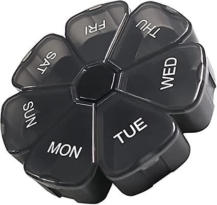 Pastillero grande CHAO semanal 7 días organizador de pastillas ...