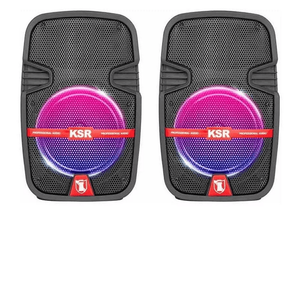 Kit de Bafle Amplificados de 8' Kaiser PAK-7908 Luz Led | Bodega ...