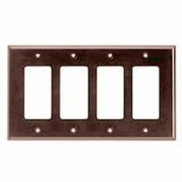 Cooper 2157V Ivory Two Gang Combination Wall Plate, 1-Decorator and 1 ...