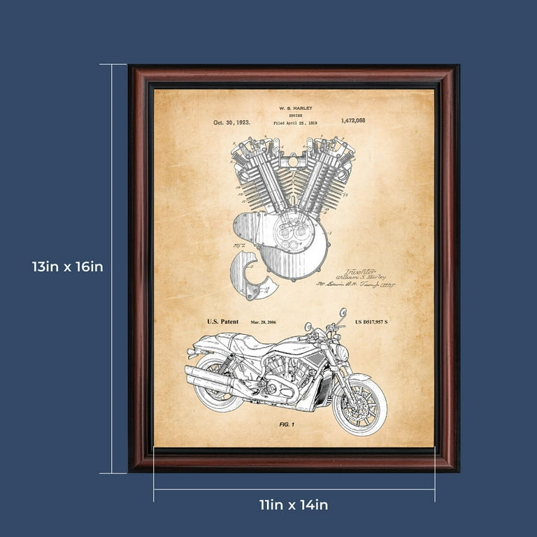 Harley Davidson Engine Drawings