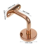 Handrail Connector Rotary Indoor Belt Machine Wrench Rose Gold ...