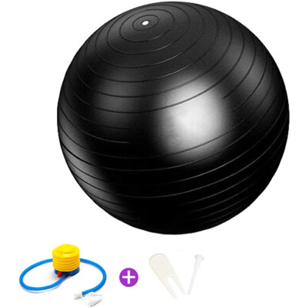 95cm Exercise Ball with Pump, Unbranded Anti-Burst Slip Resistant Yoga ...