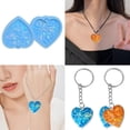 ANXPTIME Silicone Mould Crafts Earring Pendant Making Tools Crystal ...
