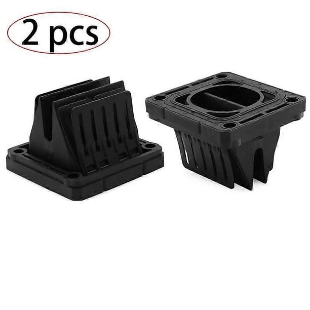 2PC For Yamaha Banshee 350 YZF350 1987-2006 Carbon Fiber Intake Reed ...