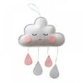 Taykoo Baby Crib Mobile Cloud Ceiling Crib Mobile Raindrop Felt Ceiling ...