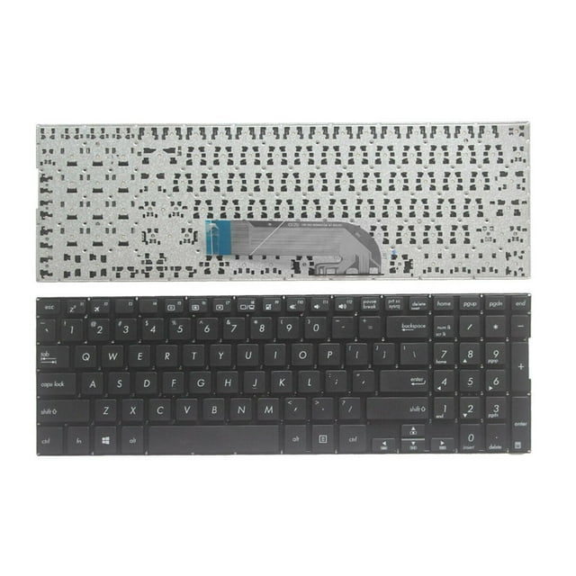 New US Black English Laptop Keyboard (Without Frame) Replacement for ...