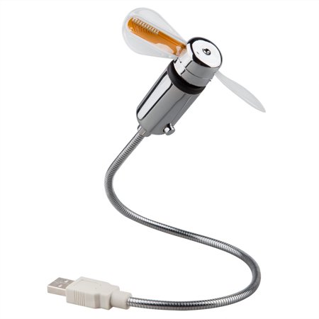 Programmable Usb Led Desktop Fan With Gooseneck | Walmart Canada