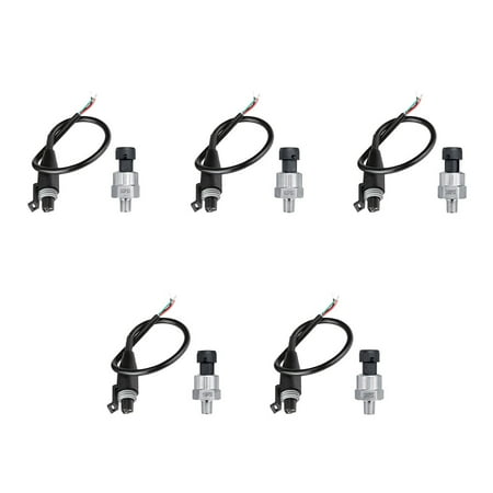1/8"NPT Stainless Steel Fuel Pressure Transducer Sender Sensor For Oil ...