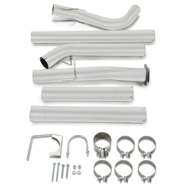 Flowmaster 15902 Single Tailpipe Kit - 3.00 in. Universal 4-piece pipes ...
