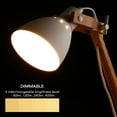 Integrated LED Desk Lamp, Dimmable Office Lamp with Adjustable Arm, for ...