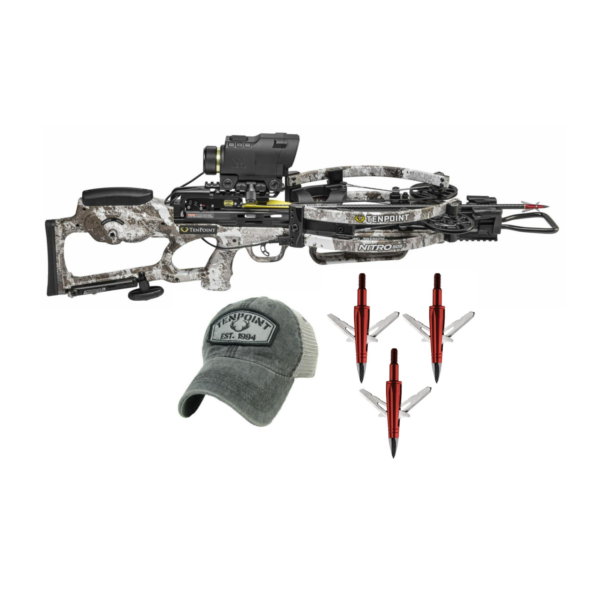 TenPoint Nitro 505 XERO, ACUslide, Garmin XERO X1I Scope (Veil Alpine ...