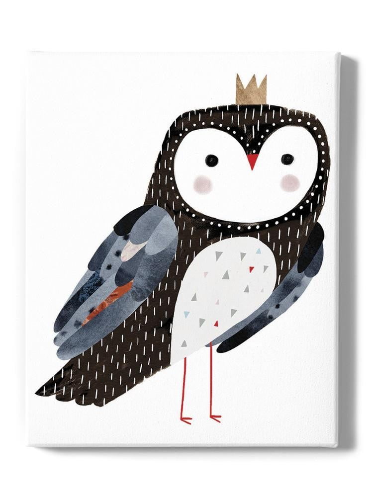 Crowned Critter I. Wrapped Canvas -Victoria Borges Designs, - Walmart.com