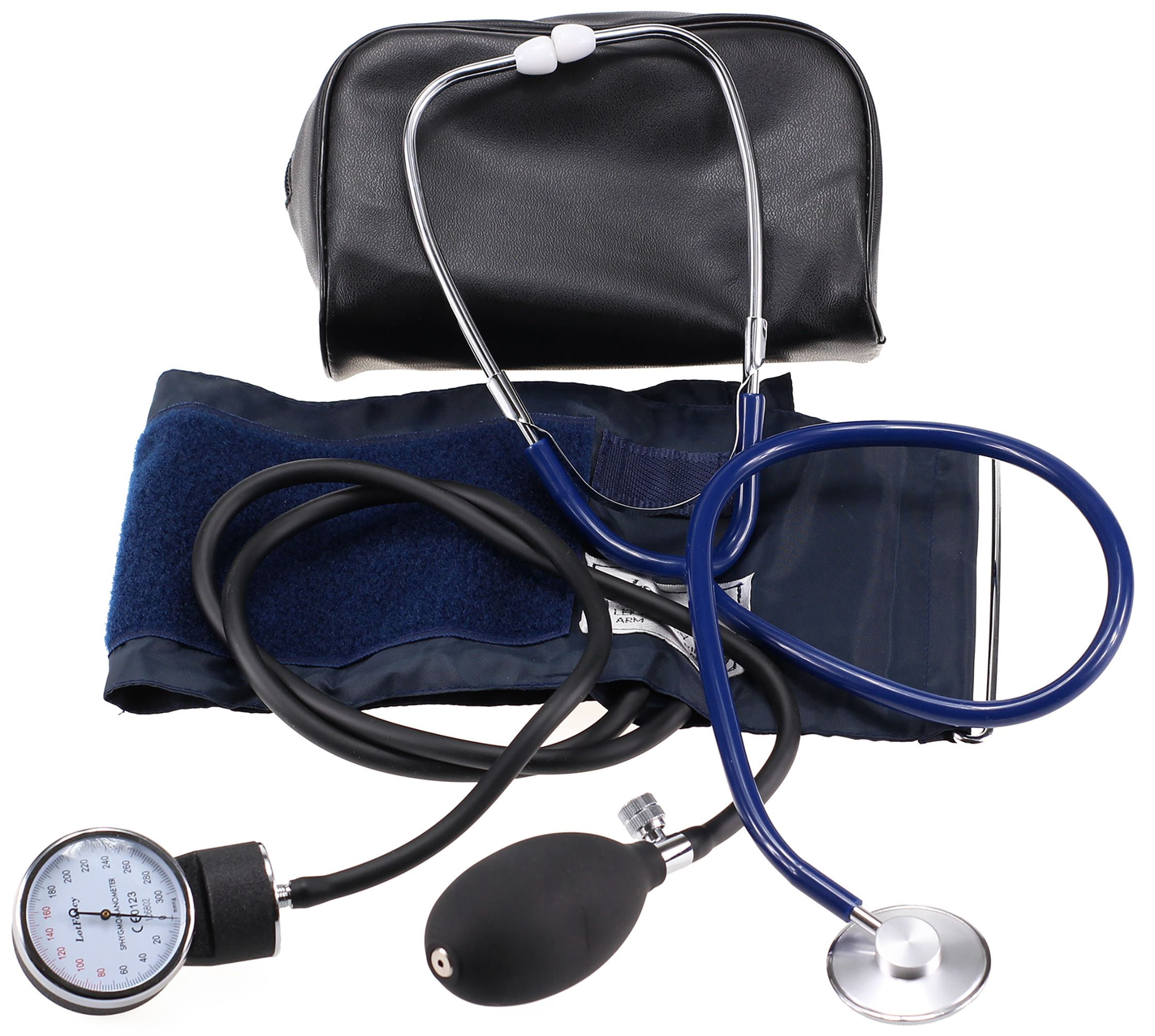 Manual Blood Pressure Gauge Aneroid Sphygmomanometer And Stethoscope Manual Blood Pressure Gauge Aneroid Sphygmomanometer And Stethoscope
