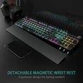 F2088 Typewriter Style Mechanical Gaming Keyboard Wired,Blue Switches ...