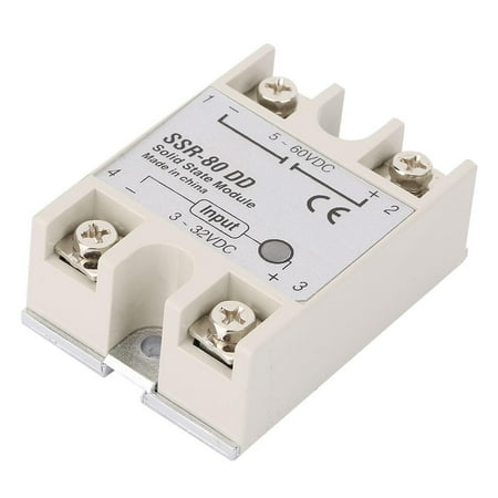Fosa DC-AC Industrial Solid State Relay SSR-80DD 80A 3-32VDC to 5-60 ...