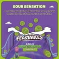 Feastables Karl Sour Green Apple Gummy Candy, Gluten Free, 3.52 oz (100 ...