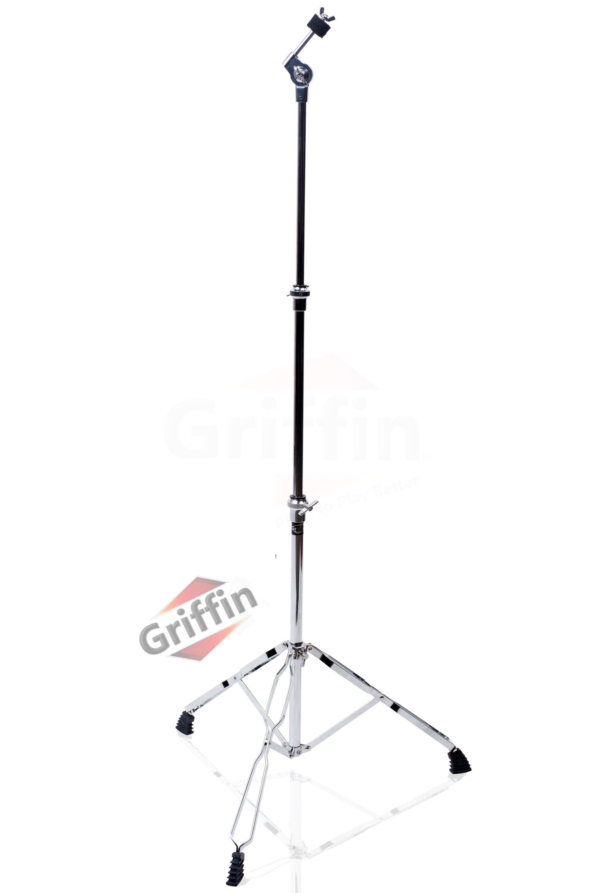 Straight Cymbal Stand by GRIFFIN Percussion Drum Hardware Set for ...