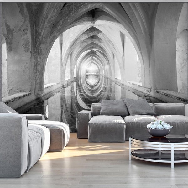 Tiptophomedecor 3D Illusion Wallpaper Wall Mural - Secret Passage ...