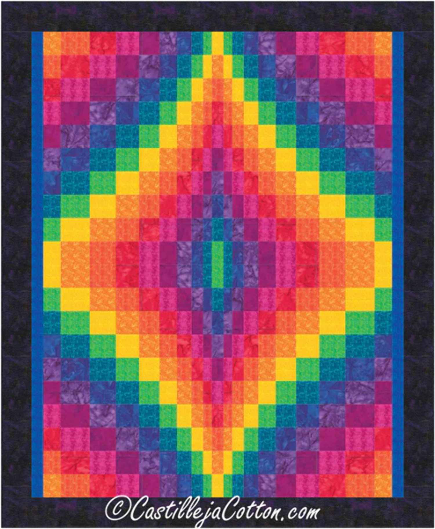 Double Bargello Jewel Quilt Pattern - Walmart.com