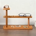 5-Tier Stackable Wood Display Stand, Elegant Organizer for Cosmetics ...