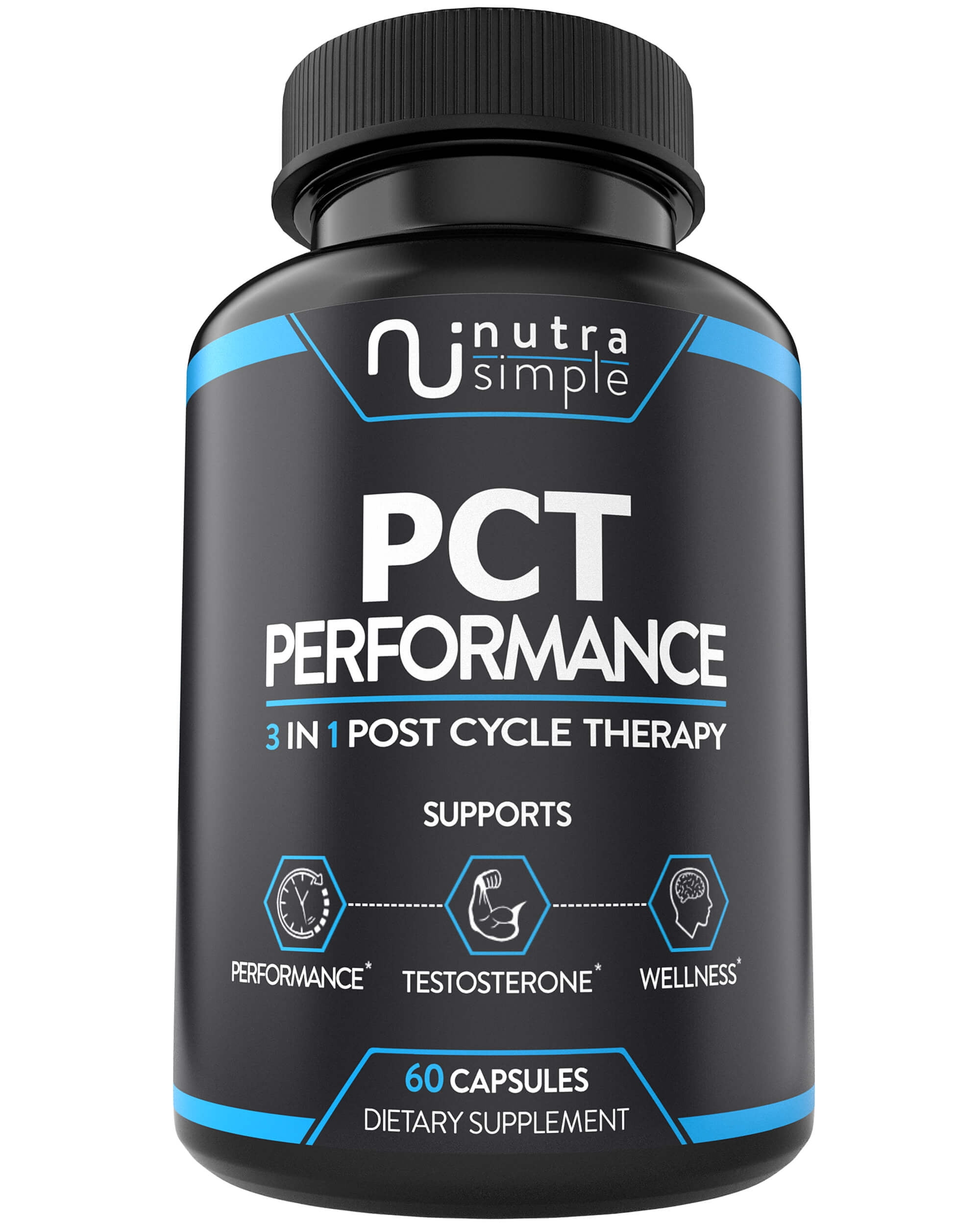 Nutra Simple PCT Supplement 3-in-1 Post Cycle Support & Estrogen ...
