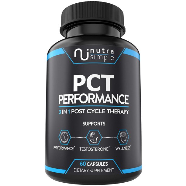 Nutra Simple PCT Supplement 3-in-1 Post Cycle Support & Estrogen ...