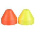 QUSENLON 10 Pcs/Set Soccer Disc Cones Practical Mark Disk Soccer Cones Training Accessories for ...