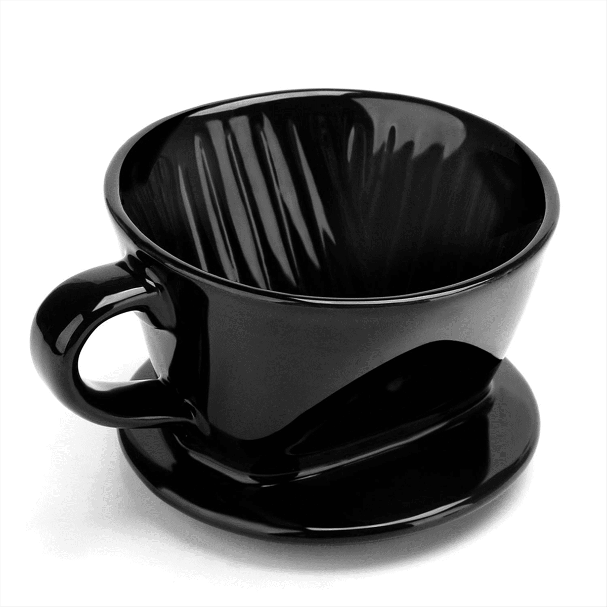 Click here for Unbranded Coffee Filter Cup  Single Cup Black Cera... prices