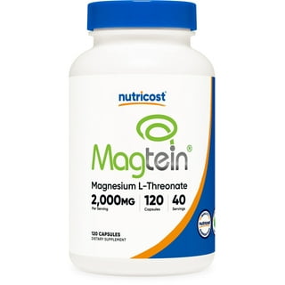 Swanson Magnesium L-Threonate - Featuring Magtein 90 Veggie Capsules ...