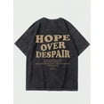 Black Graphic Print Mens Oversized T-Shirt Pure Cotton Casual ...