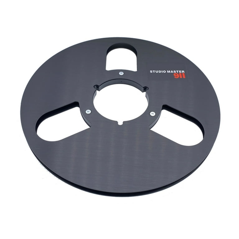 7 Inch Open Reel Hub 7-Inch Empty Tape Reel (1/4") - Aluminum Alloy NAB ...