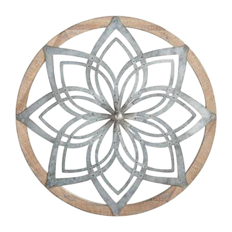 Decorative Round Wall Art Decor, Home Art Wall Sculpture Living Cabinet ...