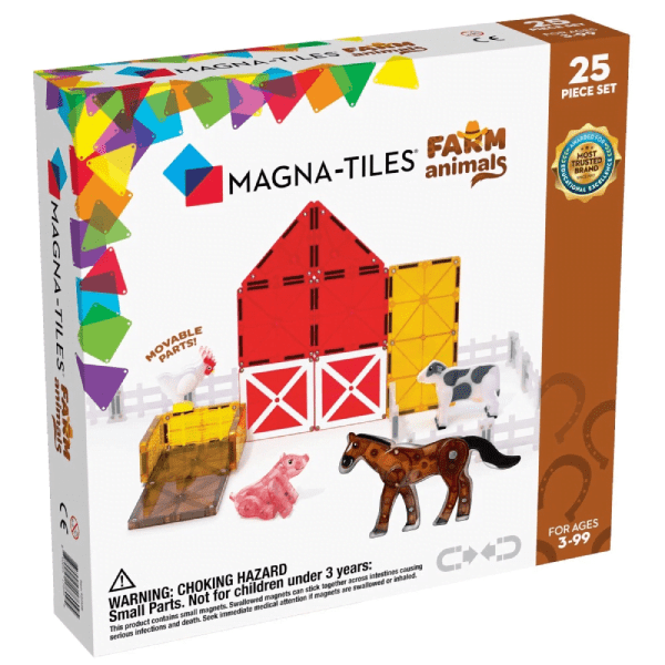 Click here for Magna-Tiles Farm Animals 25-Piece Set prices