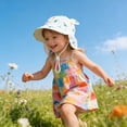 Boys Girls Beanies Baby Sun Hat With Ear And Neck Toddler Beach Hat For ...