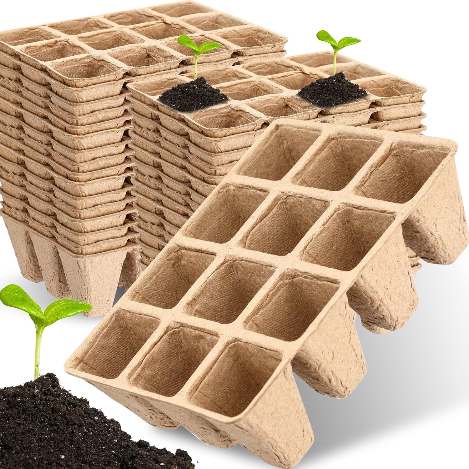 Click here for Zhuge 20 Pcs Seed Starter Pots Germination Seedlin... prices