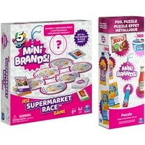 Mini Brands, Activity Bundle Game and Foil Puzzle, for Kids Ages 8 ...