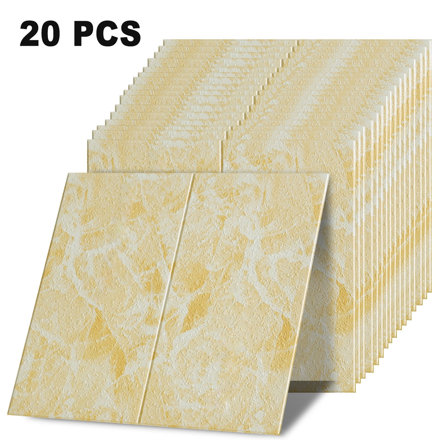 Elegant Choise Wall Panels 3D Foam Wall Sticker Waterproof Self ...