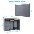 VIPEK V5L Garment Rack Heavy Duty Covered Clothes Rack with Dimmable ...