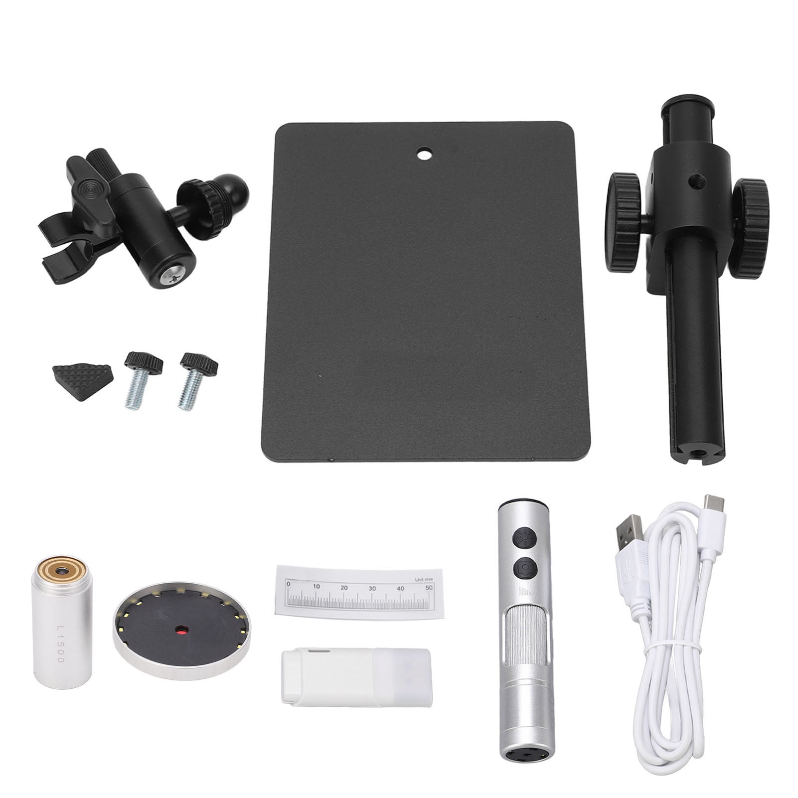 Digital Microscope 360 Degree Adjustable 12MP USB Handheld Camera with ...