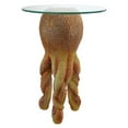 Design Toscano Ollie, the Octopus Glass Topped Sculptural Table ...